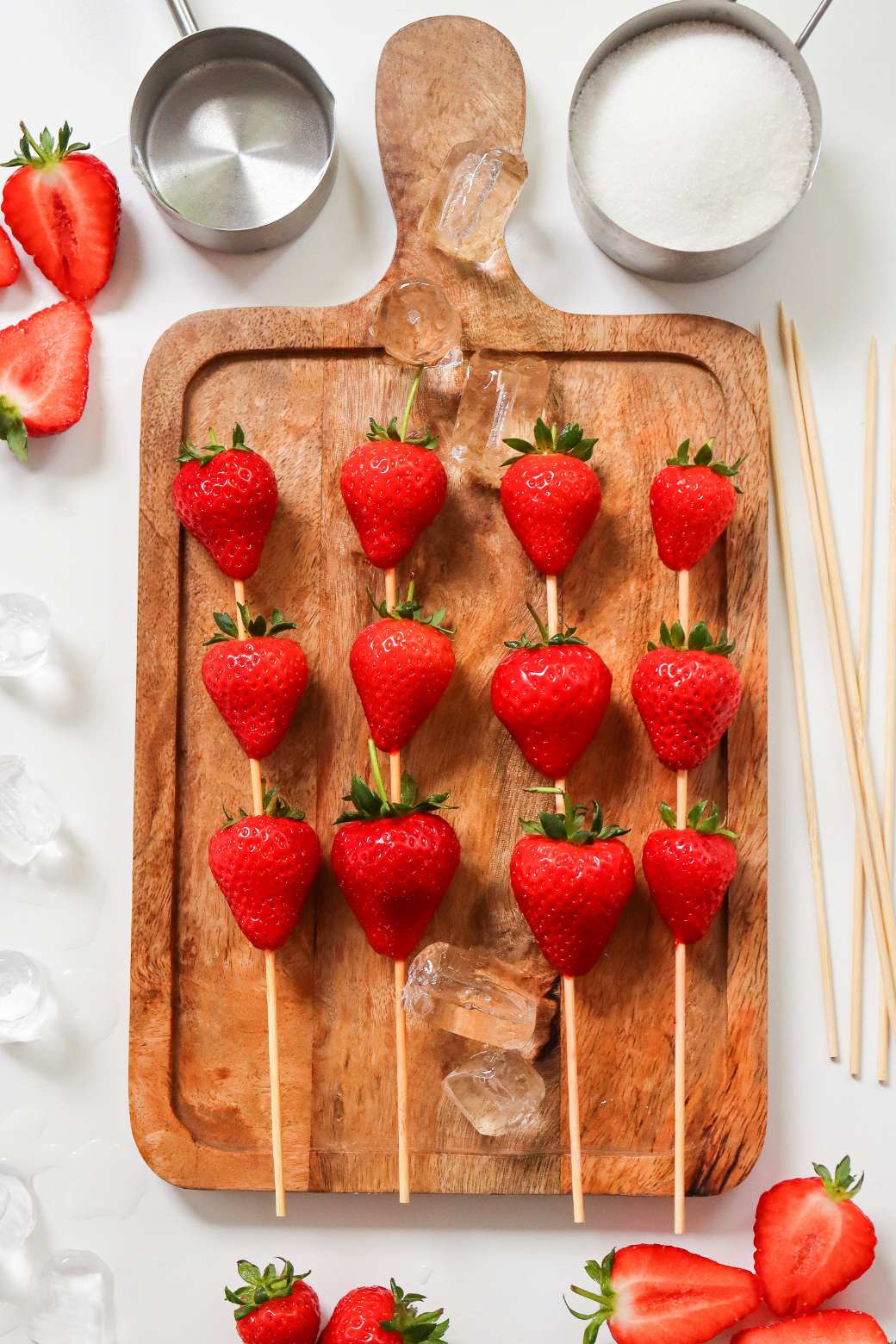 The Best Crunchy Strawberry Tanghulu - Whisper Lemon