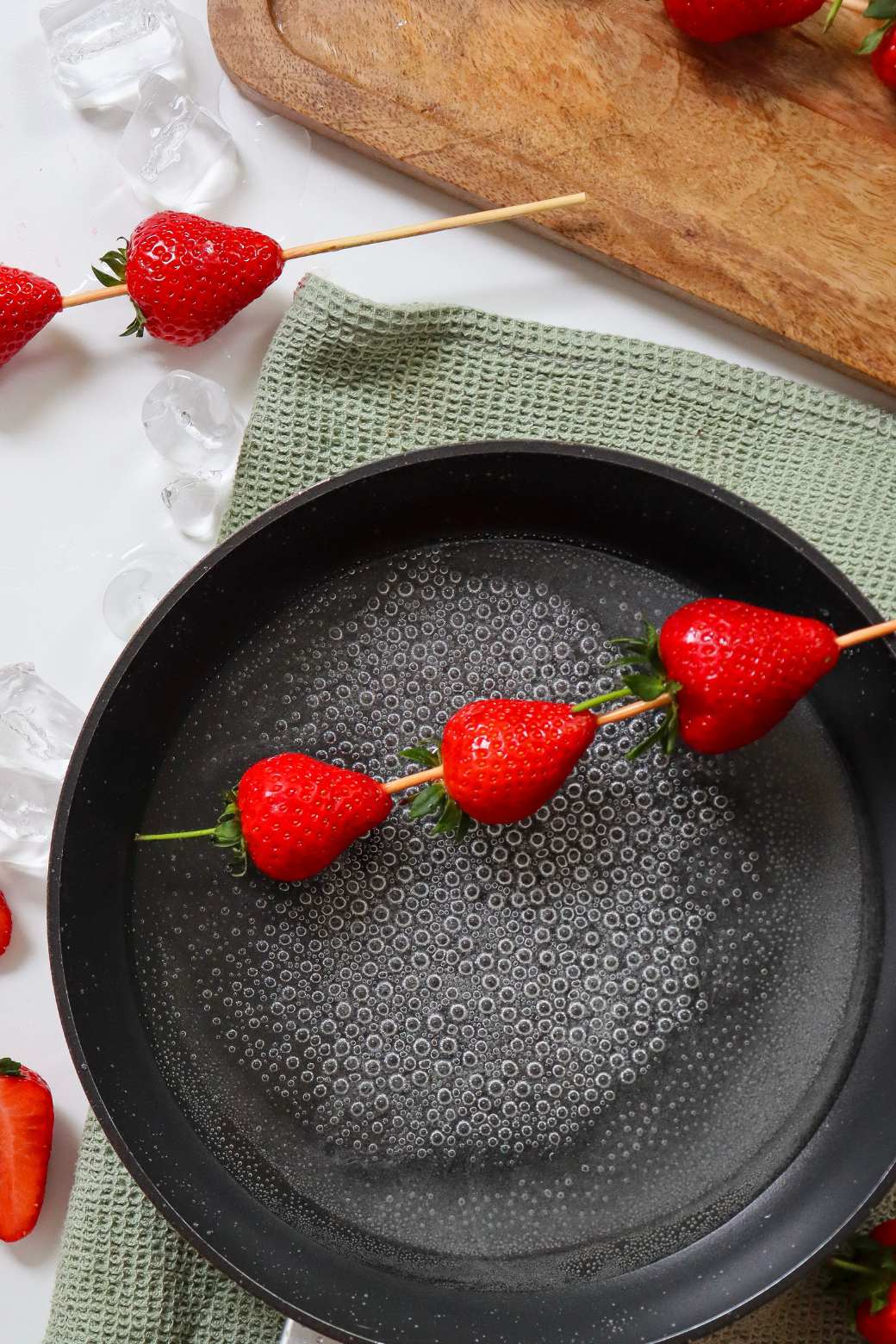 The Best Crunchy Strawberry Tanghulu - Whisper Lemon