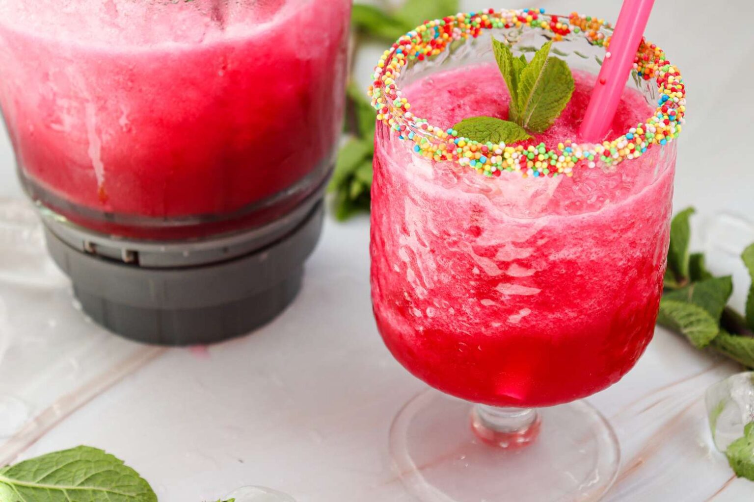 Cool and Refreshing Watermelon Slushie - Whisper Lemon