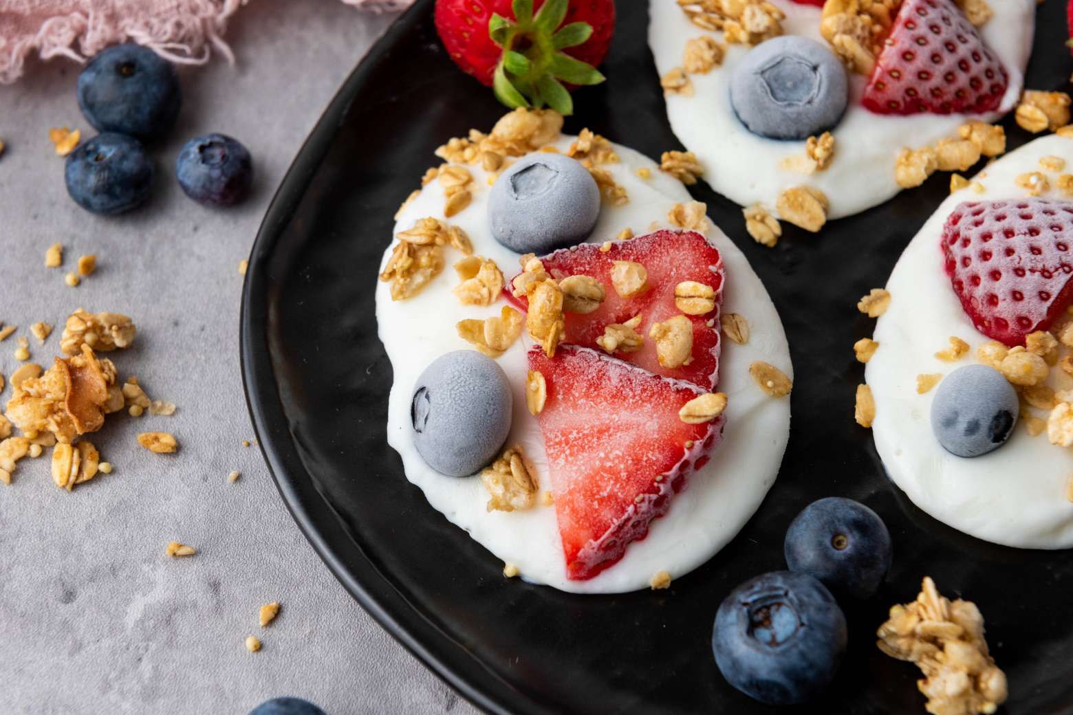 Cool & Creamy Frozen Yogurt Bites - Whisper Lemon
