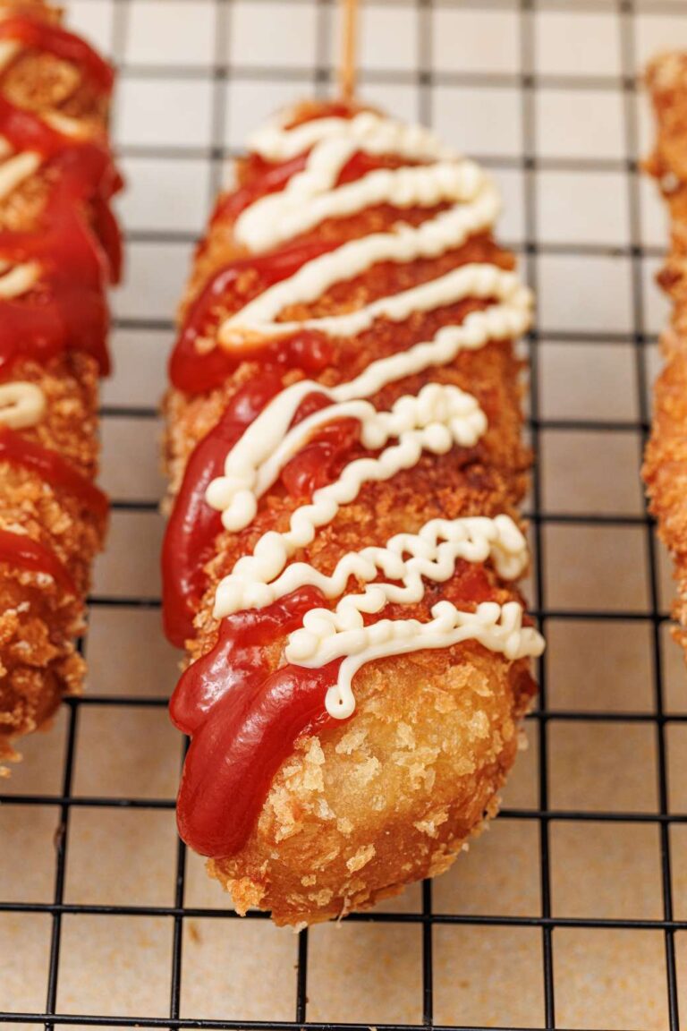 Korean Corn Dogs - Whisper Lemon