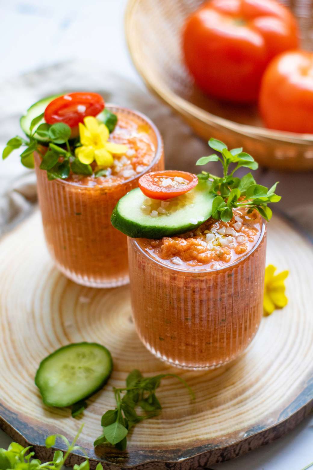 Gazpacho Shots - Whisper Lemon