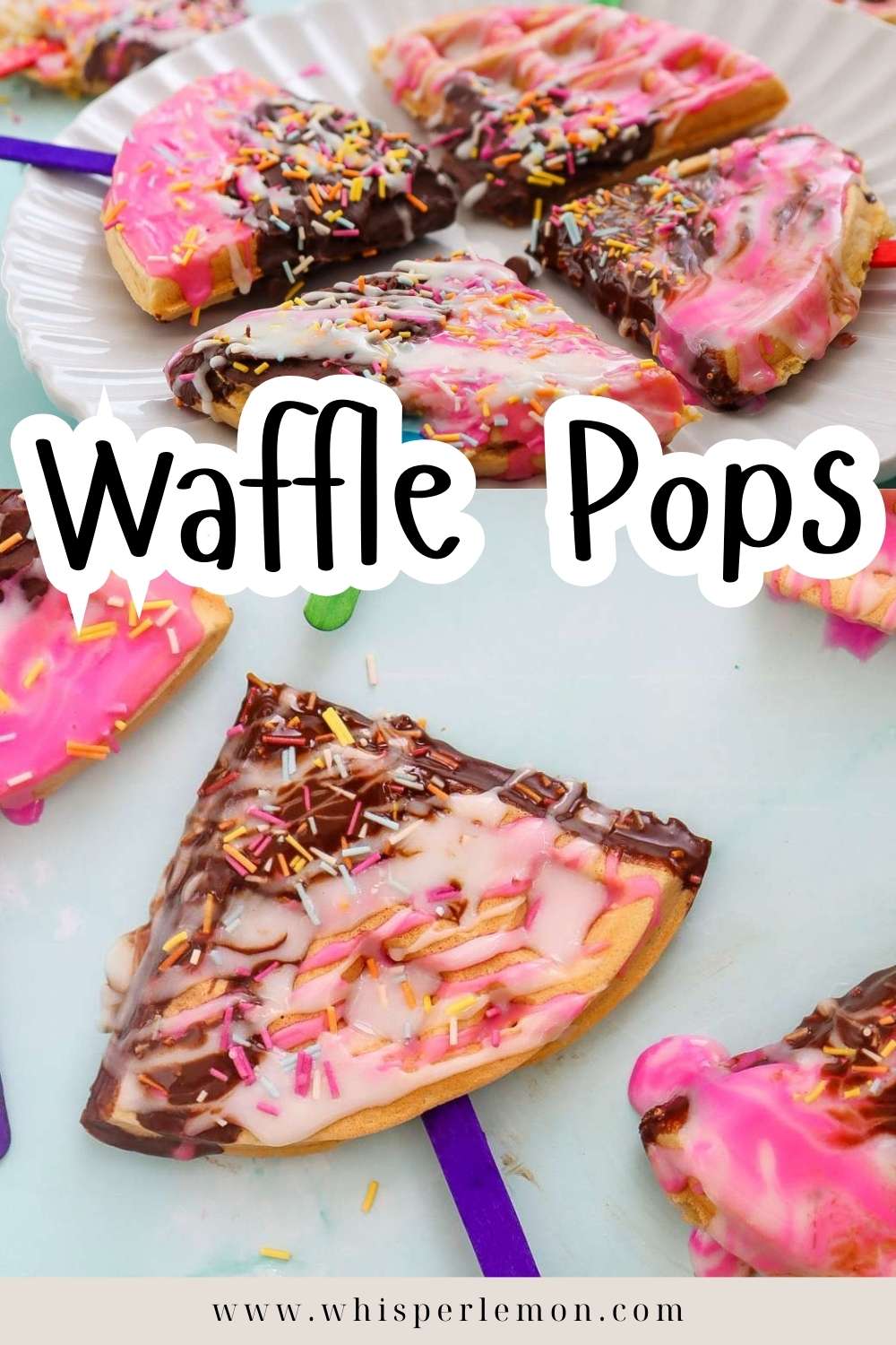 Waffle pops - Whisper Lemon