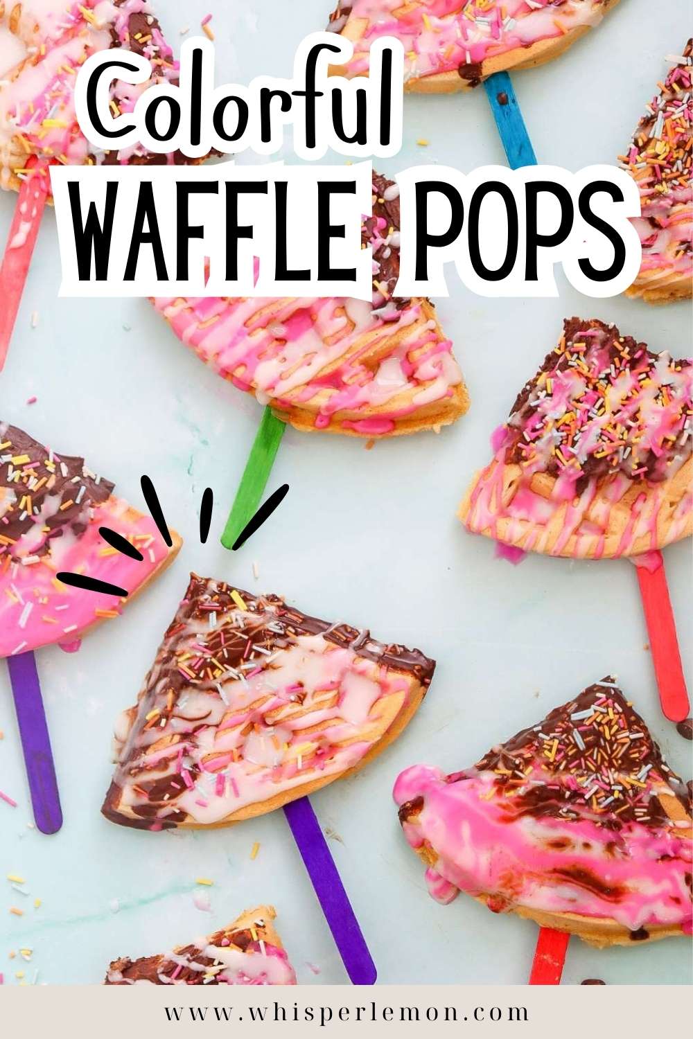 Waffle pops - Whisper Lemon