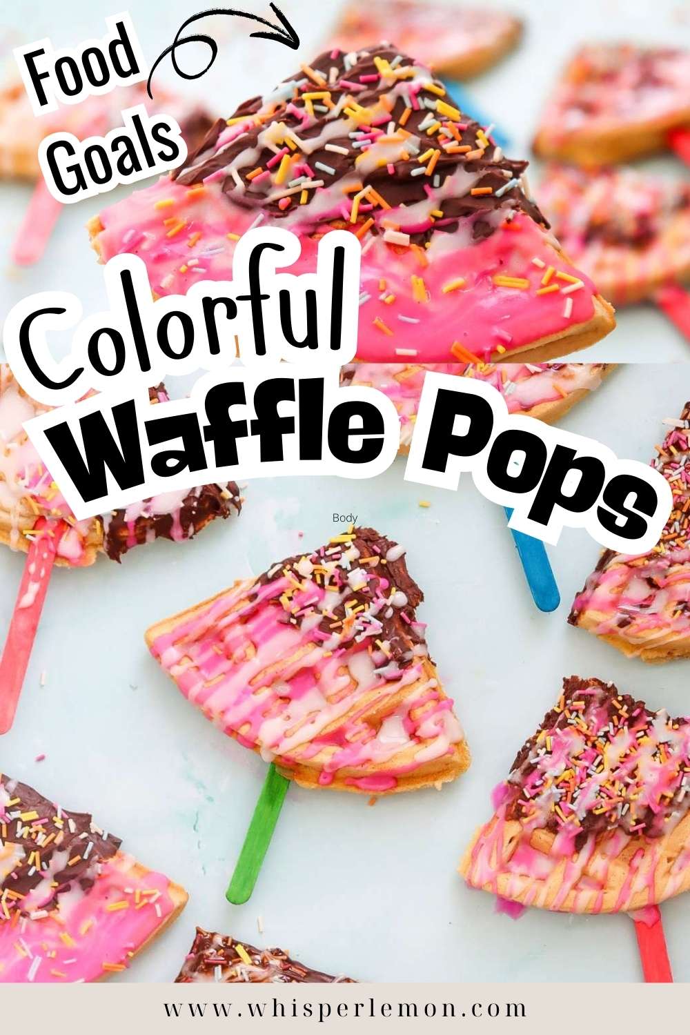 Waffle pops - Whisper Lemon